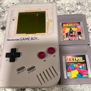 Video Games & Consoles | Vintage Game Boy With Two Games | Poshmark